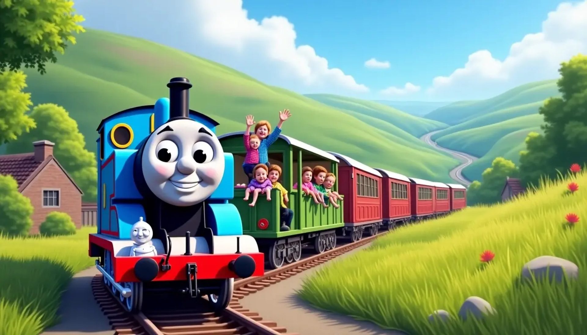A day out with Thomas the Tank Engine in Llangollen - Coastal Holidays
